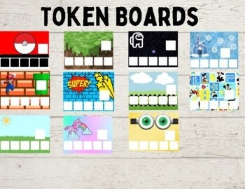 Social Emotional Learning Character-themed Token Boards L Social Skills ...