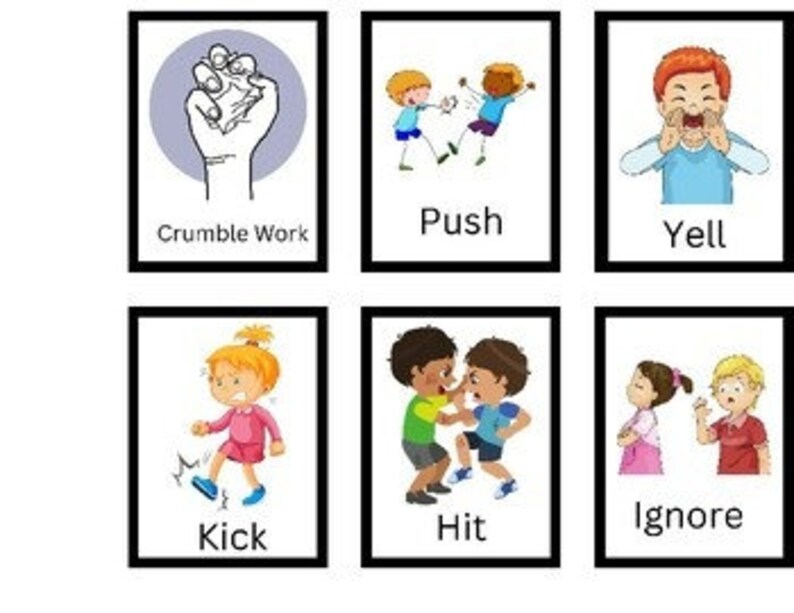 Social Emotional Activities Green Choice or Red Choice Task Box Good ...
