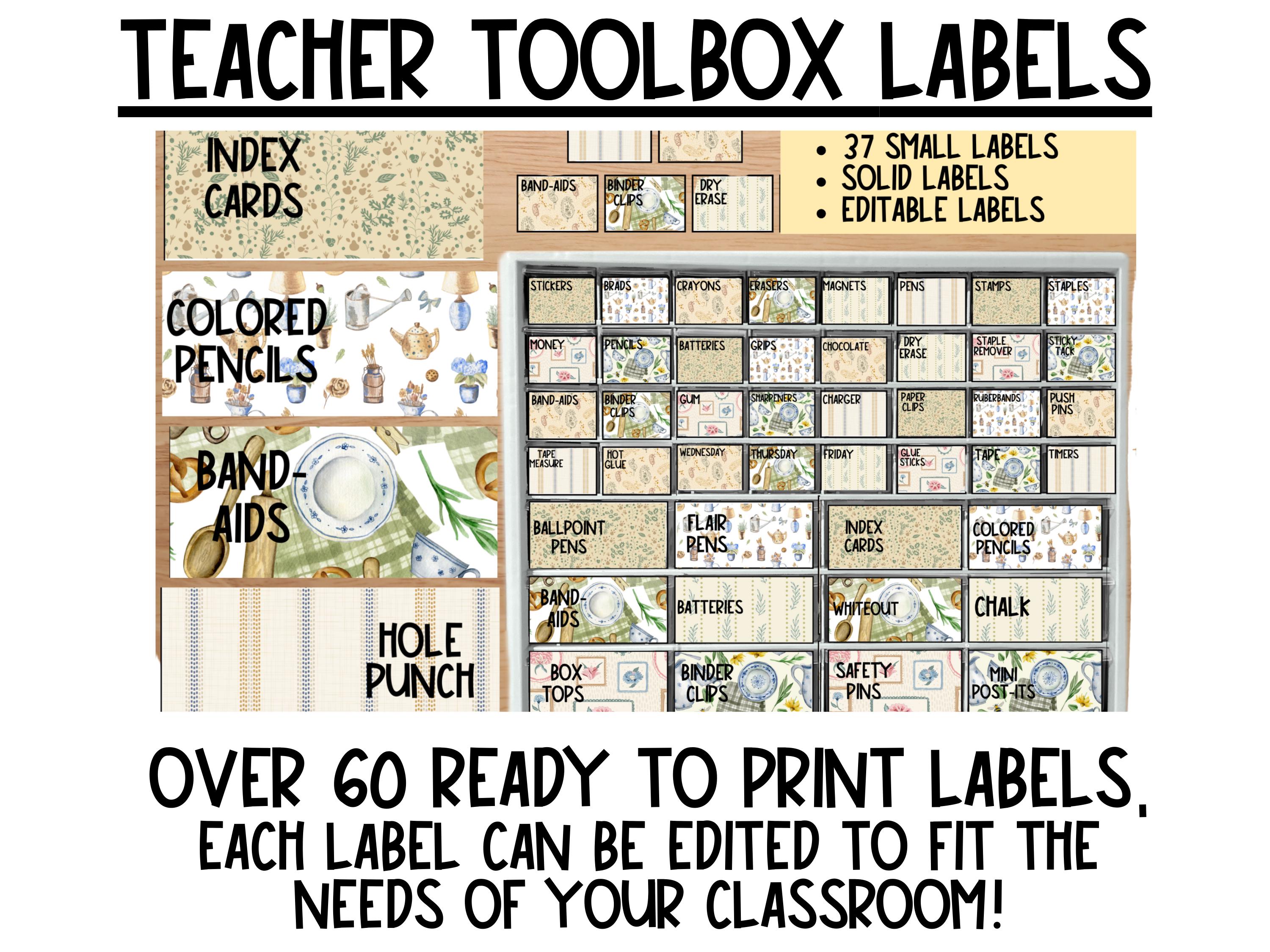 Farmhouse Classroom Decor Bundle | Editable Farmhouse Theme L Rustic ...