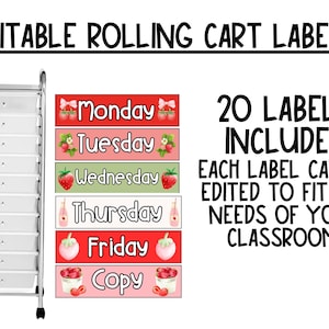 Strawberry Bulletin Board Bundle | Editable Strawberry Classroom Decor ...