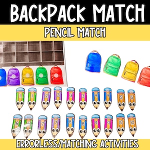 Back to School Life Skills Task Box Bundle L Special Education ...