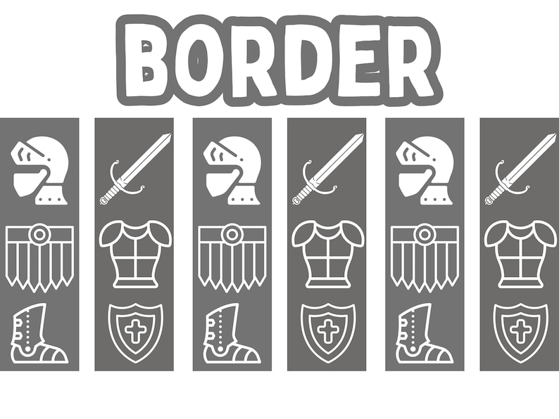 Armor of God Bulletin Board Kit Printable | Ephesians 6 Christian ...
