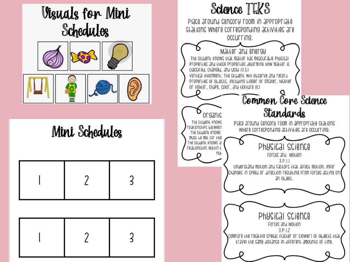 Sensory Room Bundle of Resources L Special Education Decor L - Etsy