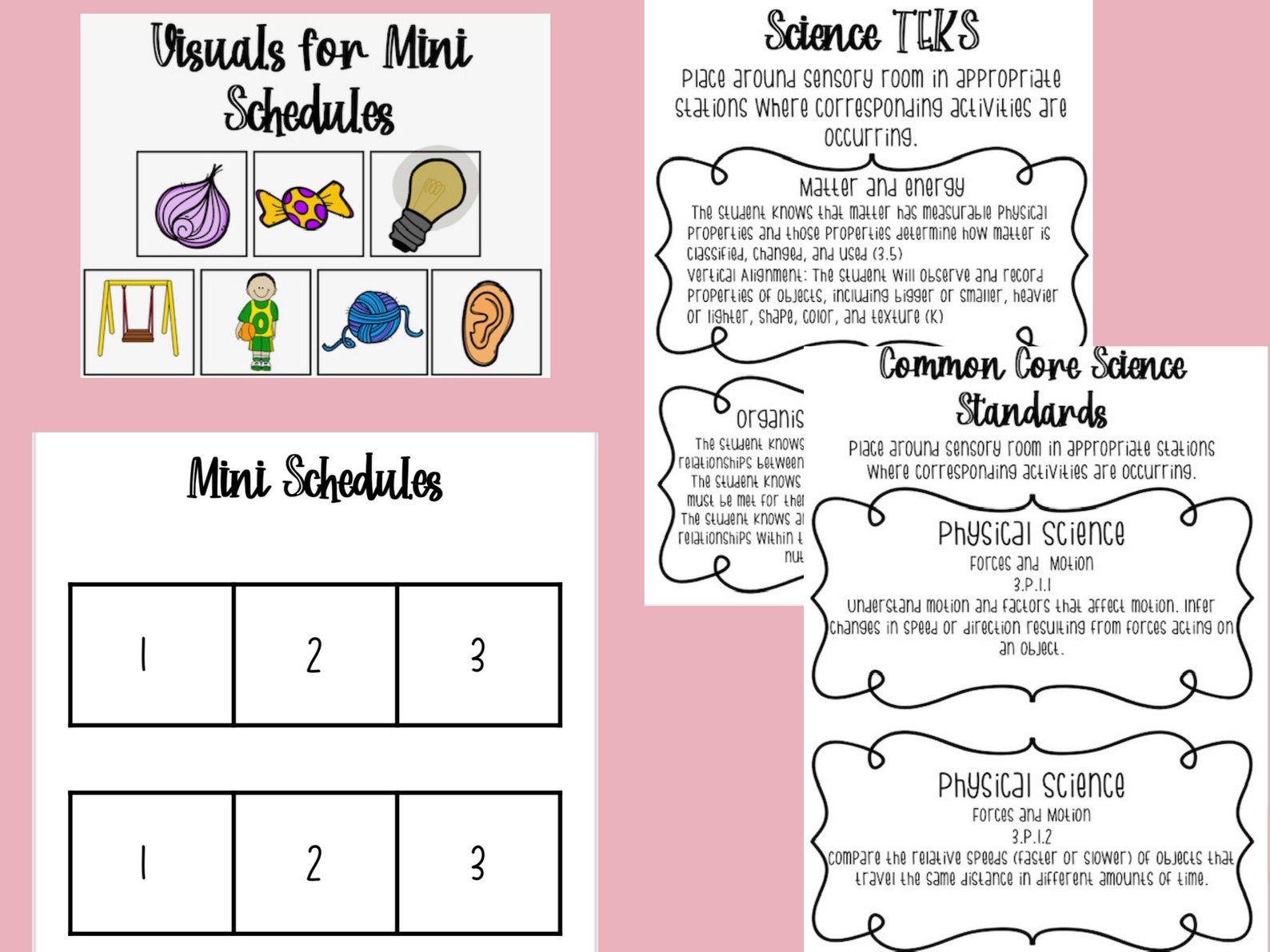 Sensory Room Bundle of Resources L Special Education Decor L - Etsy