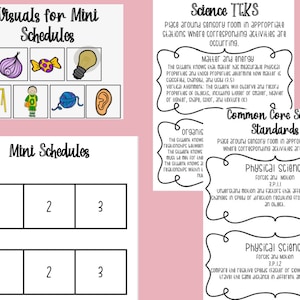 Sensory Room Bundle of Resources L Special Education Decor L OT Sensory ...