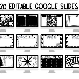 Black and White Classroom Decor Bundle | Modern Bulletin Board Letters ...