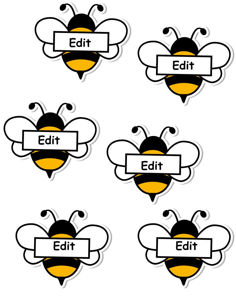 Bee Themed Back to School Bulletin Board Kit L Bee Themed Door Decor L ...