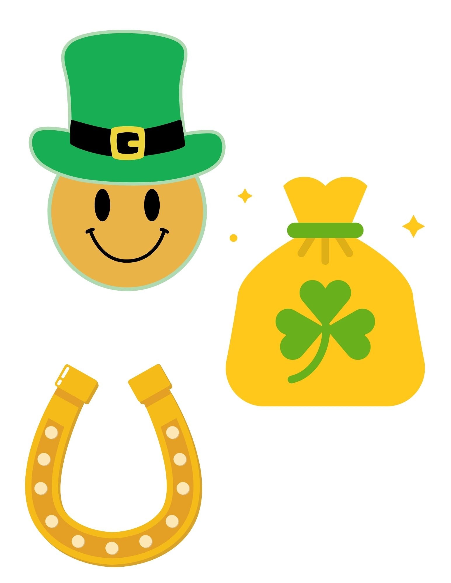 Retro St. Patrick's Day Bulletin Board Kit L Groovy March Bulletin ...