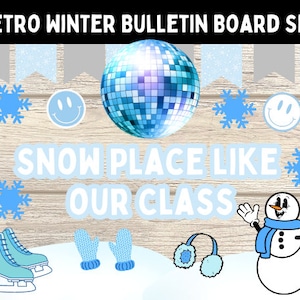 Retro Bulletin Board Kit Bundle for ENTIRE YEAR - Disco Class Theme ...