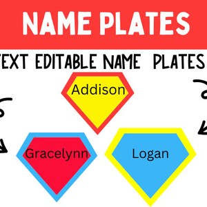 Superhero Back to School Bulletin Board Kit L Superhero Theme L Door ...