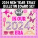 New Years Bulletin Board Kit: in Our 2024 Era Door Decor Set L Eras ...