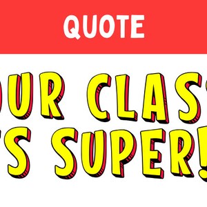 Superhero Back to School Bulletin Board Kit L Superhero Theme L Door ...