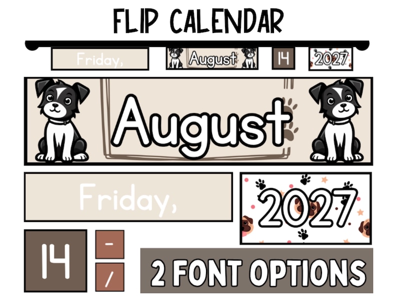Dog Bulletin Board Bundle | Editable Classroom Decor | Printable Puppy ...