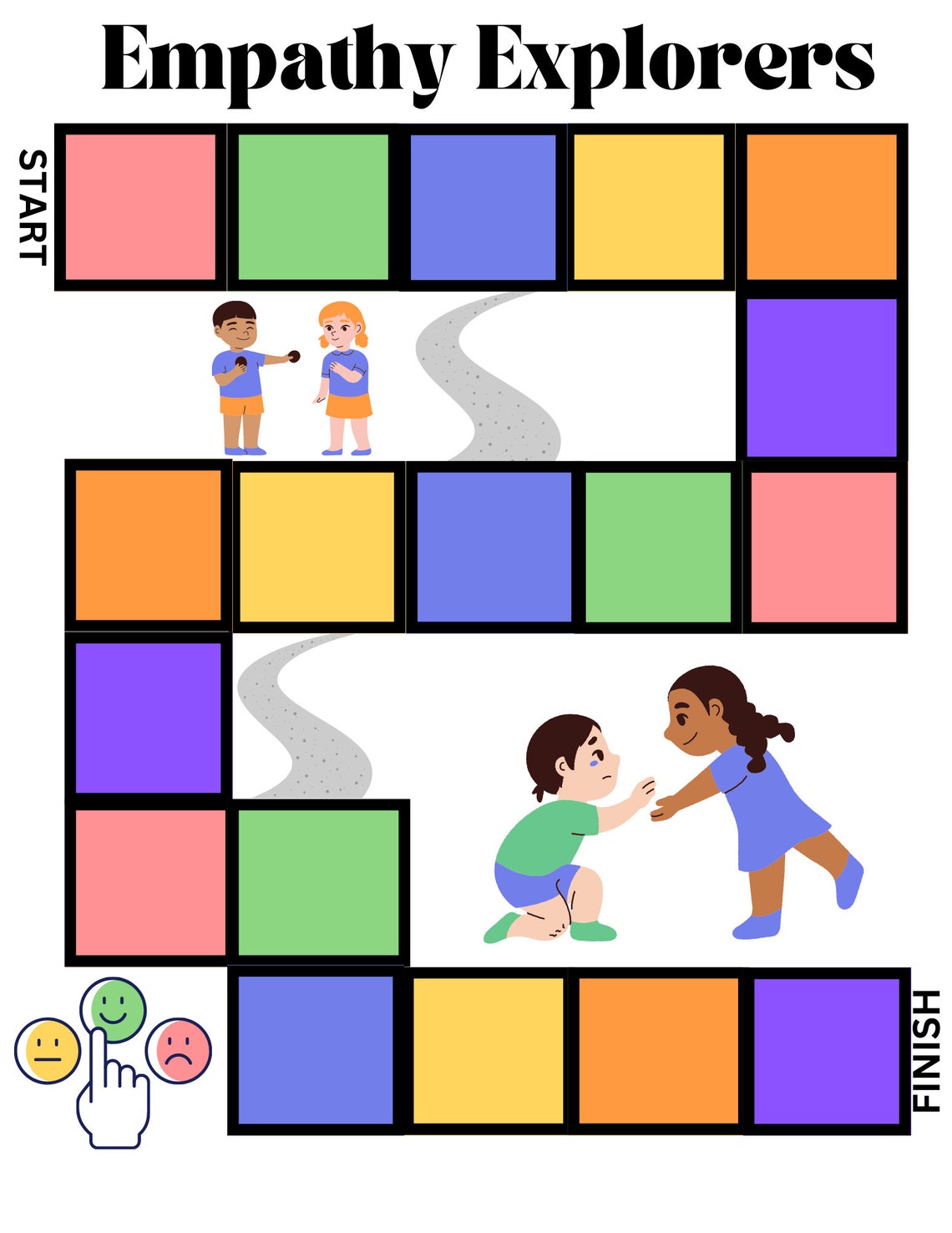 Social Skills Activity L Empathy Social Skills Game L Social Emotional ...