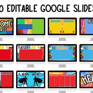 Superhero Bulletin Board Bundle | Editable Classroom Decor | Printable ...