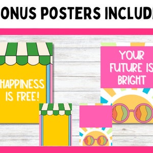 Retro Classroom Decor L Retro Posters for Bulletin Board or Classroom ...