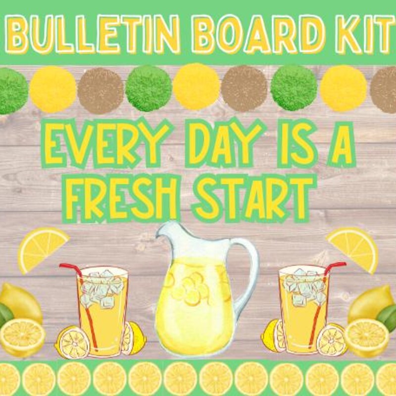 Lemon Bulletin Board - Etsy