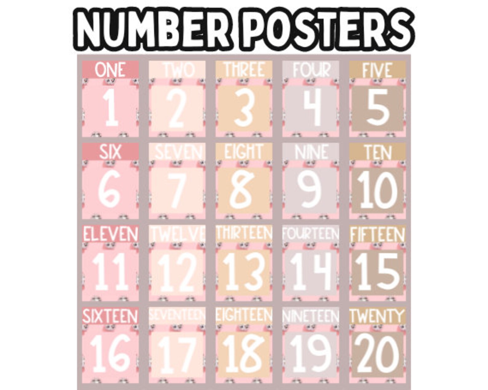 Retro Editable Classroom Math Posters L Groovy Posters for Classroom ...