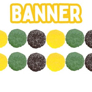 Sunflowers Bulletin Board Kit L Sunflower Bulletin Board Set L ...