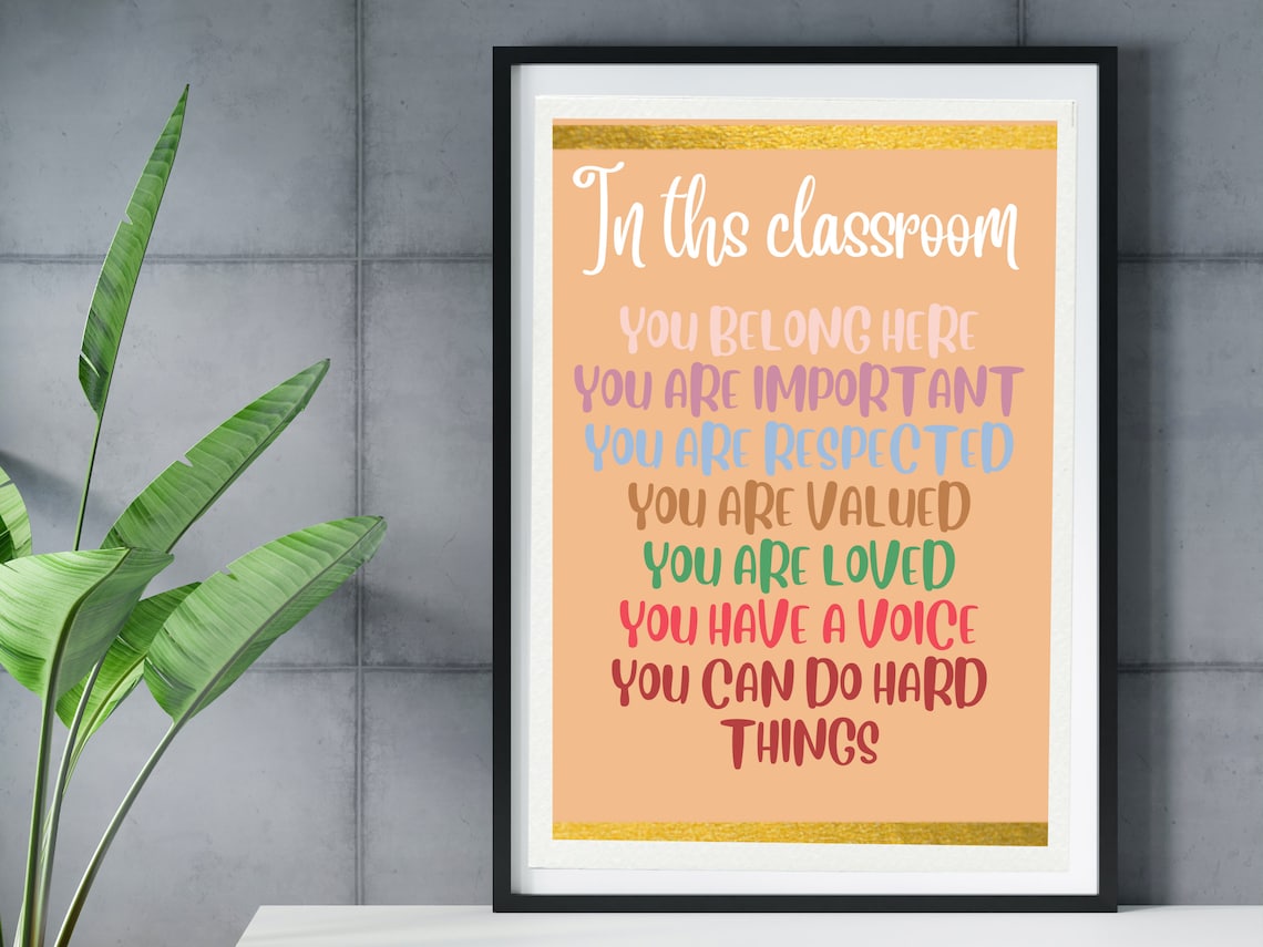 Special Education Classroom Poster Bundle boho Decor - Etsy