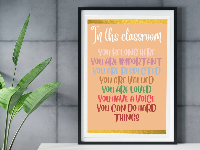 Special Education Classroom Poster Bundle L Boho Decor for Inclusive ...
