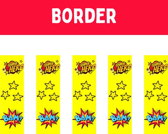 Superhero Back to School Bulletin Board Kit L Superhero Theme L Door ...