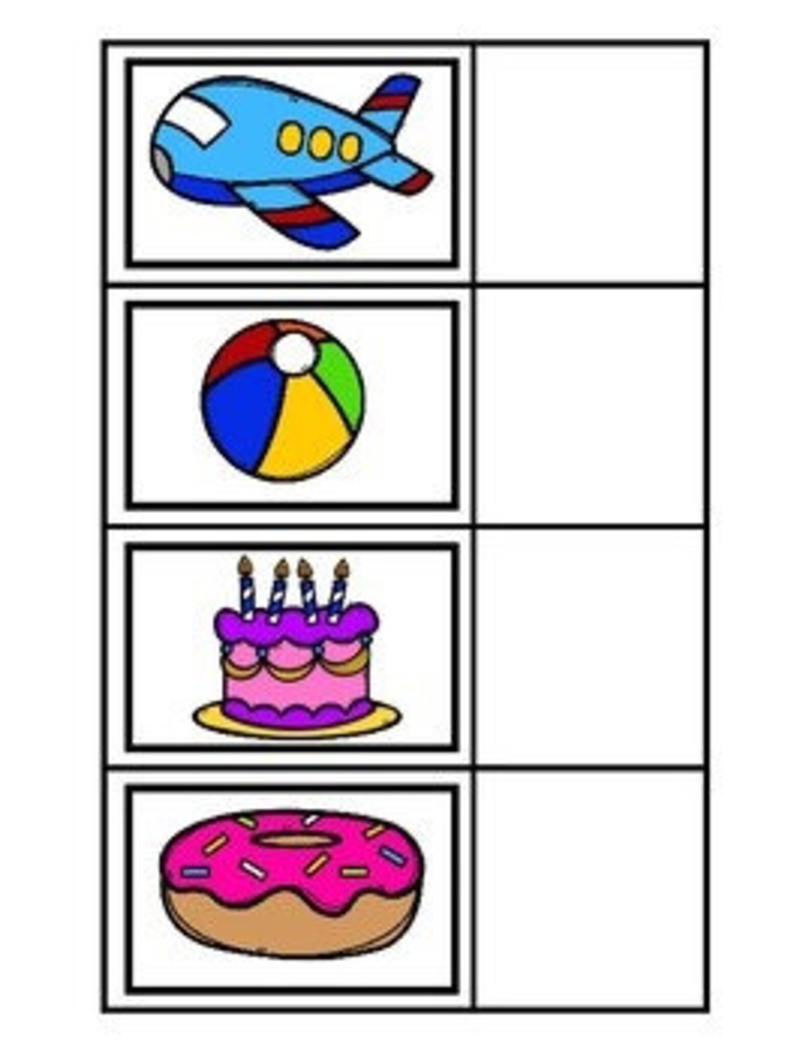 Beginning Letter Sound Task Box L Preschool Activity L Kindergarten ...