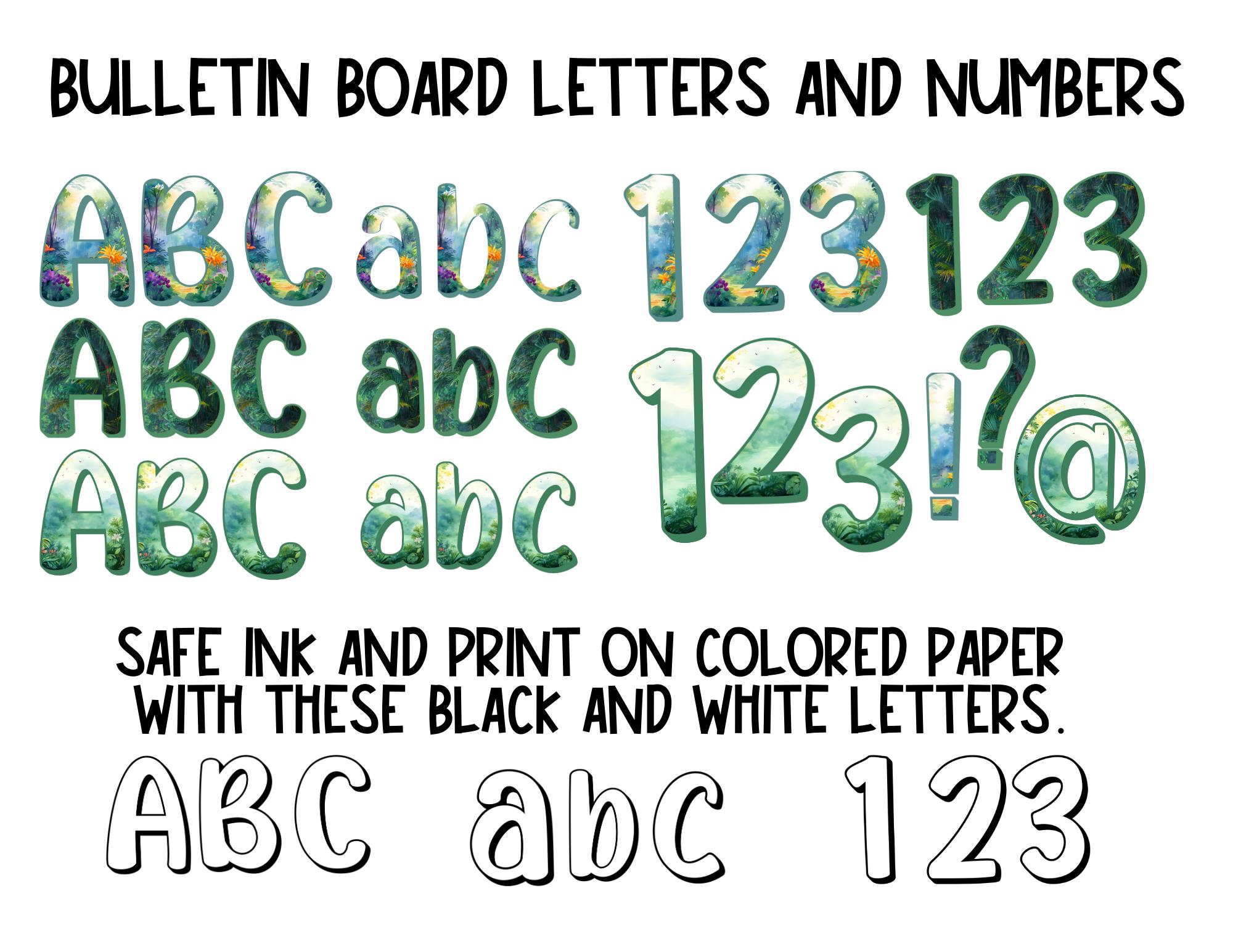 Jungle Bulletin Board Bundle | Safari Classroom Decor | Editable ...