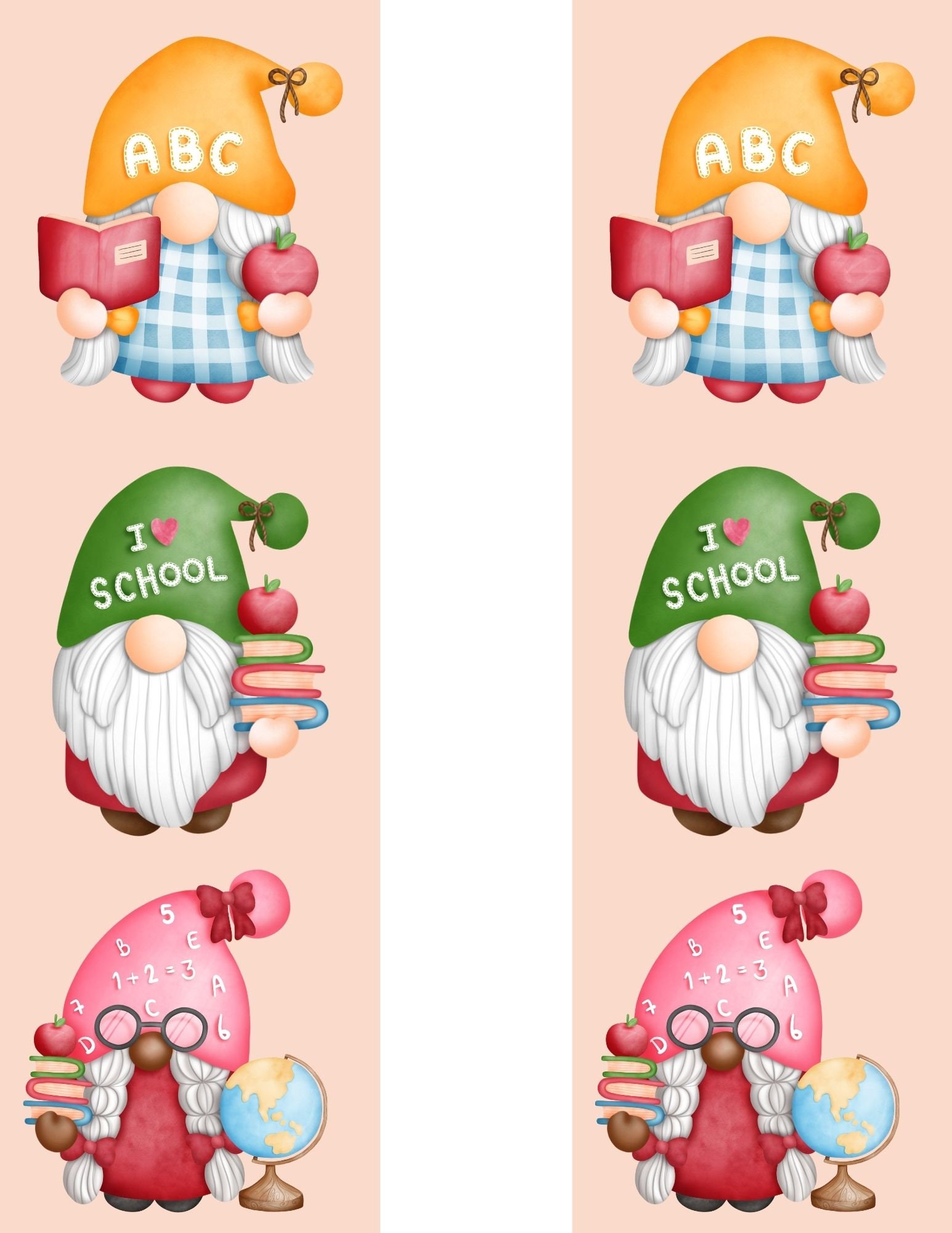 Back to School Bulletin Board Kit L Gnome Bulletin Board Set L ...