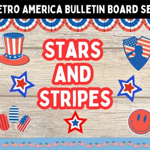 Retro Bulletin Board Kit Bundle for ENTIRE YEAR Disco Class Theme Decor ...
