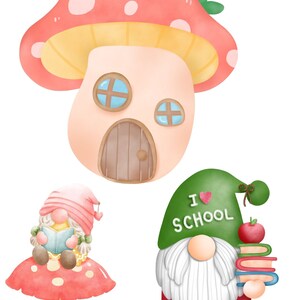 Back to School Bulletin Board Kit L Gnome Bulletin Board Set L ...