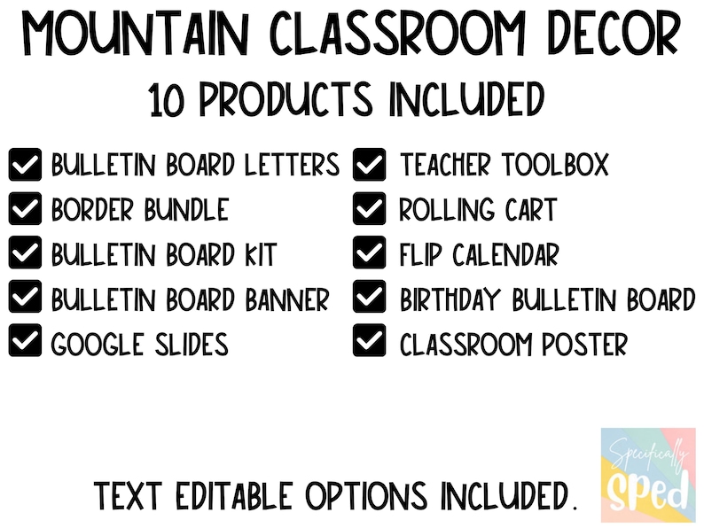 Mountain Bulletin Board Bundle | Adventure Classroom Decor | Nature ...