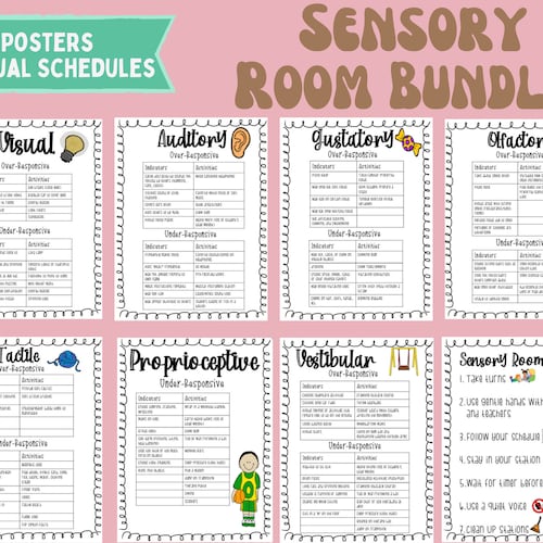 Sensory Room Bundle of Resources L Special Education Decor L - Etsy