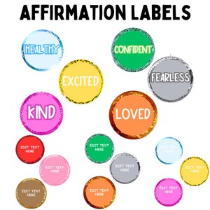 Retro Classroom Affirmation Station L Groovy Student Affirmation for ...