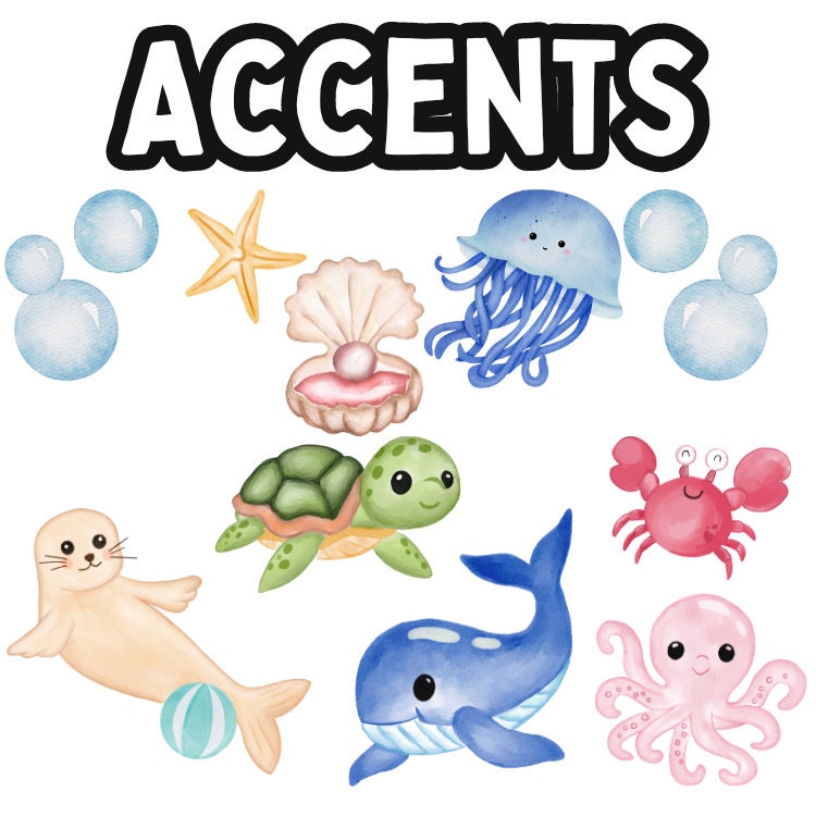 Ocean Bulletin Board Kit - Under the Water Class Theme - Ocean Door ...