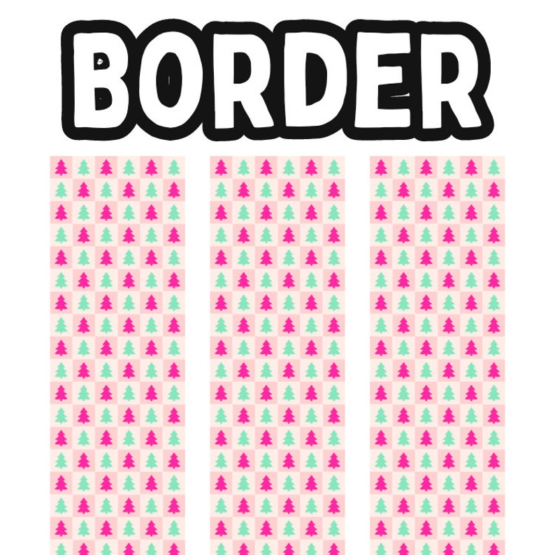 Christmas Bulletin Board Kit: Retro Pastel Christmas Tree Door Decor ...