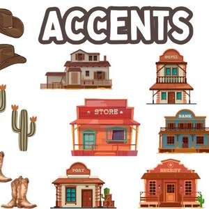 Western Bulletin Board Kit L Western Bulletin Board Set L Western ...