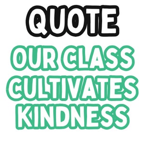 Watercolor Cactus Succulent Bulletin Board Kit L Cultivate Kindness ...