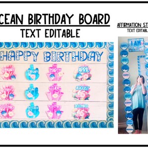 Ocean Themed Classroom Decor Bundle L Coastal Themed Classroom Decor ...