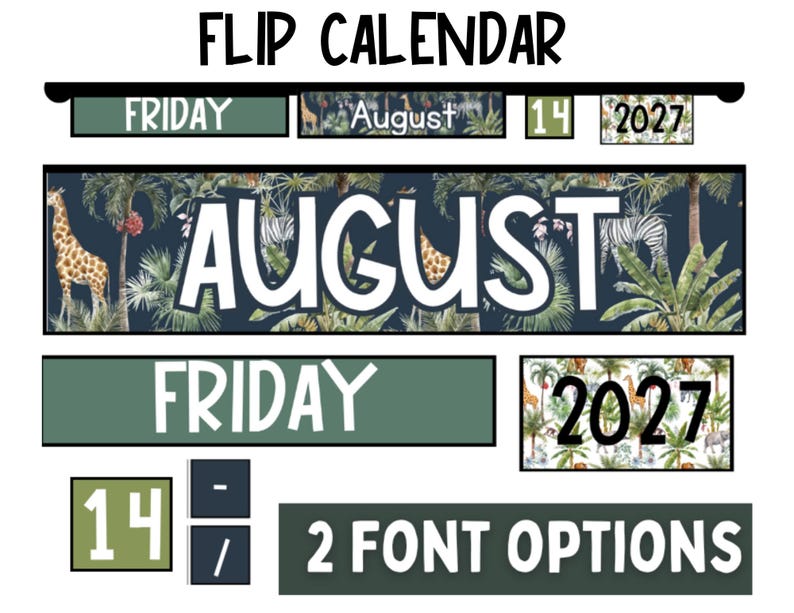 Jungle Bulletin Board Bundle | Safari Classroom Decor | Editable ...