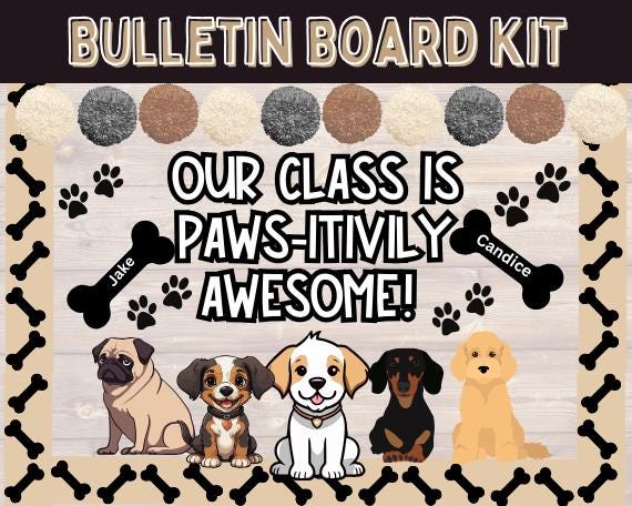Dog Themed Bulletin Board Ideas