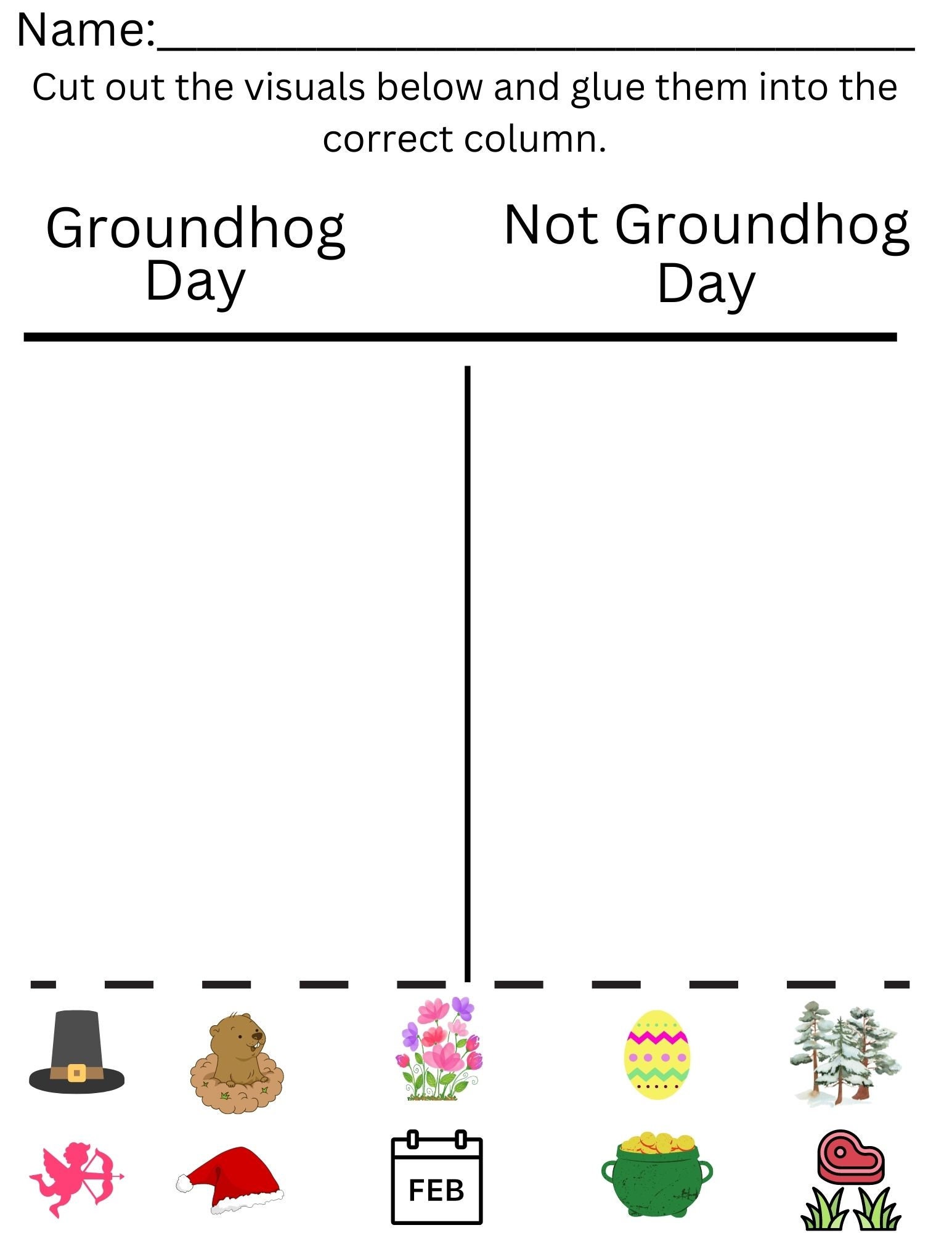 Groundhog Day Activity Bundle for Kids: Homeschool, Pre-k, Kindergarten ...