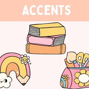 Groovy Pastel Back to School Bulletin Board Kit L Groovy Classroomtheme ...