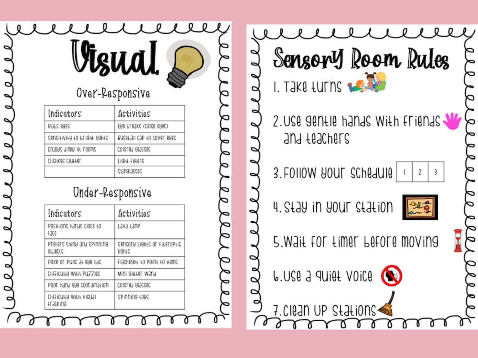 Sensory Room Bundle of Resources L Special Education Decor L - Etsy