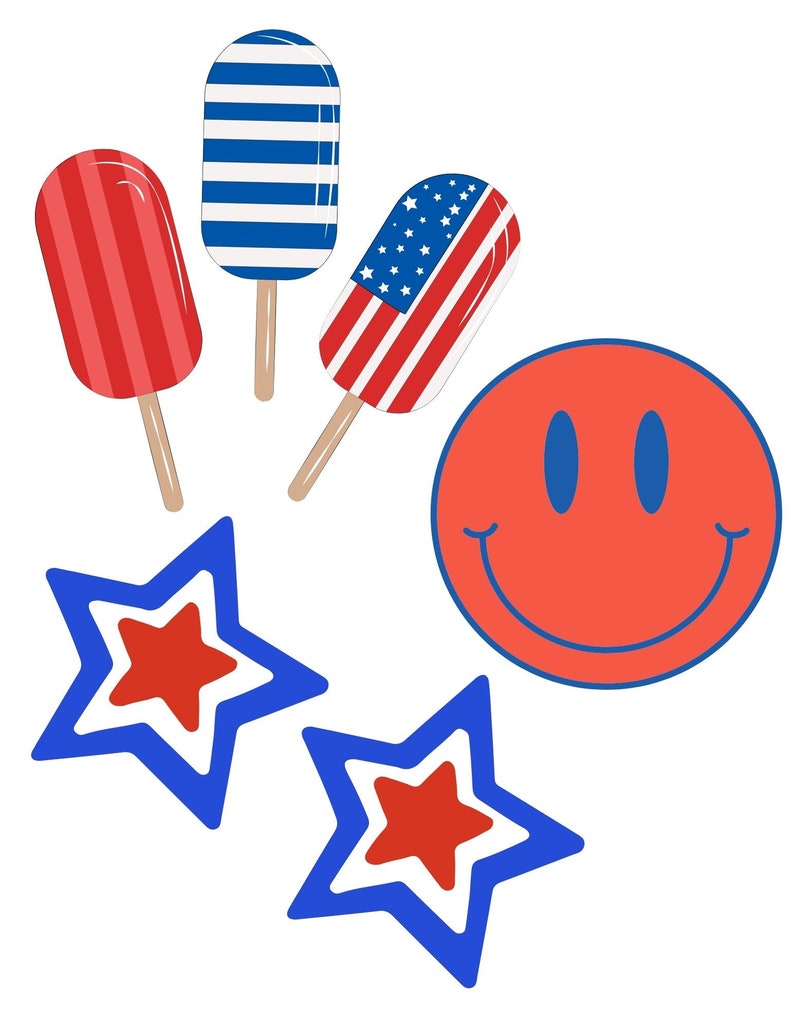 Retro Back to School American Bulletin Board Kit L Patriotic Class ...