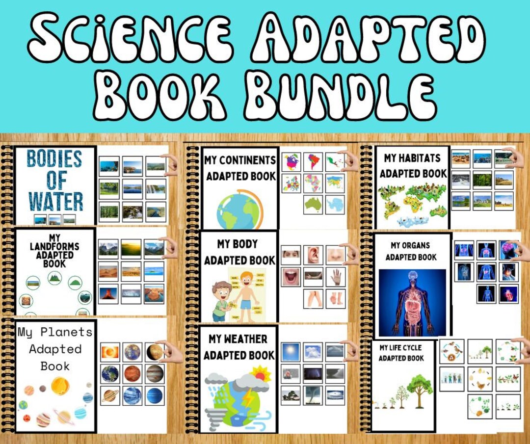 Interactive Science Book Set Pre-k, Kindergarten, Homeschool ...
