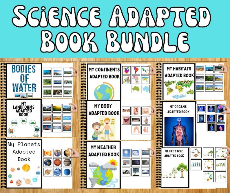 Interactive Science Book Set Pre-k, Kindergarten, Homeschool ...