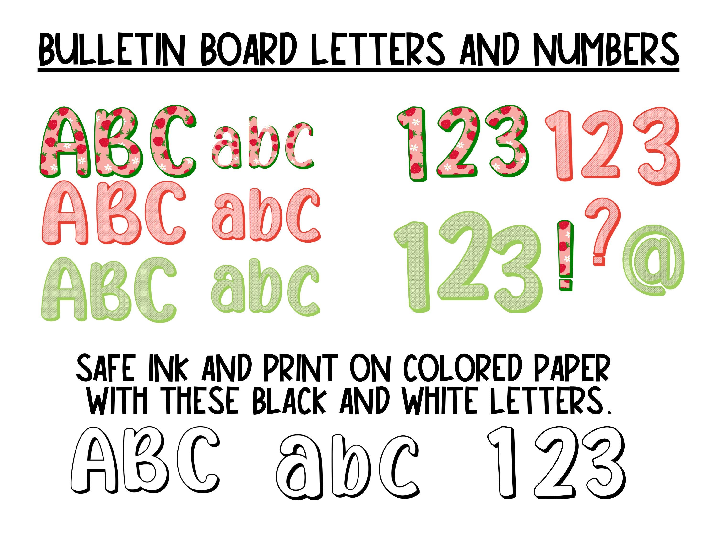 Strawberry Bulletin Board Bundle | Editable Strawberry Classroom Decor ...