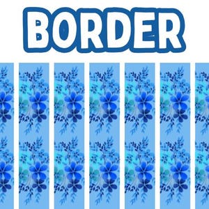Blue Bulletin Board Kit L Blue Bulletin Board Set L Blue Classroom ...