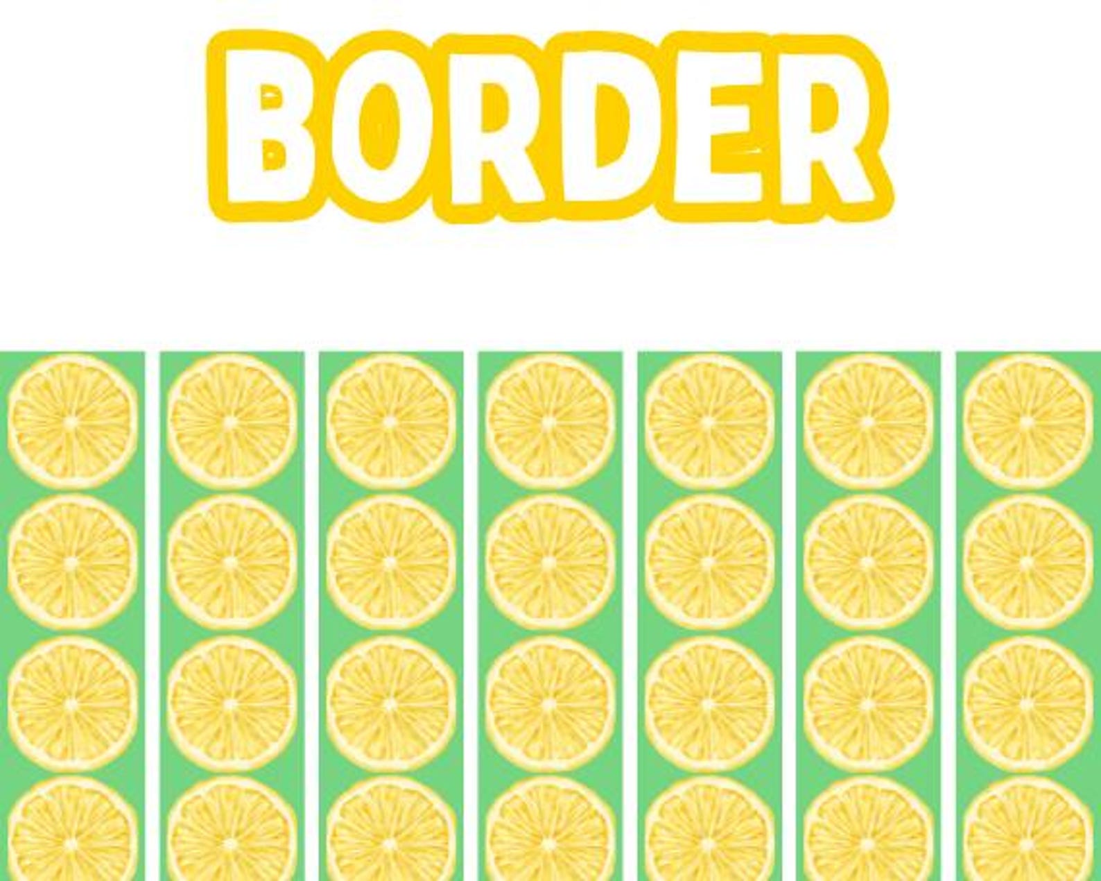 Lemon Bulletin Board Kit L Lemon Bulletin Board Set L Lemon Classroom ...